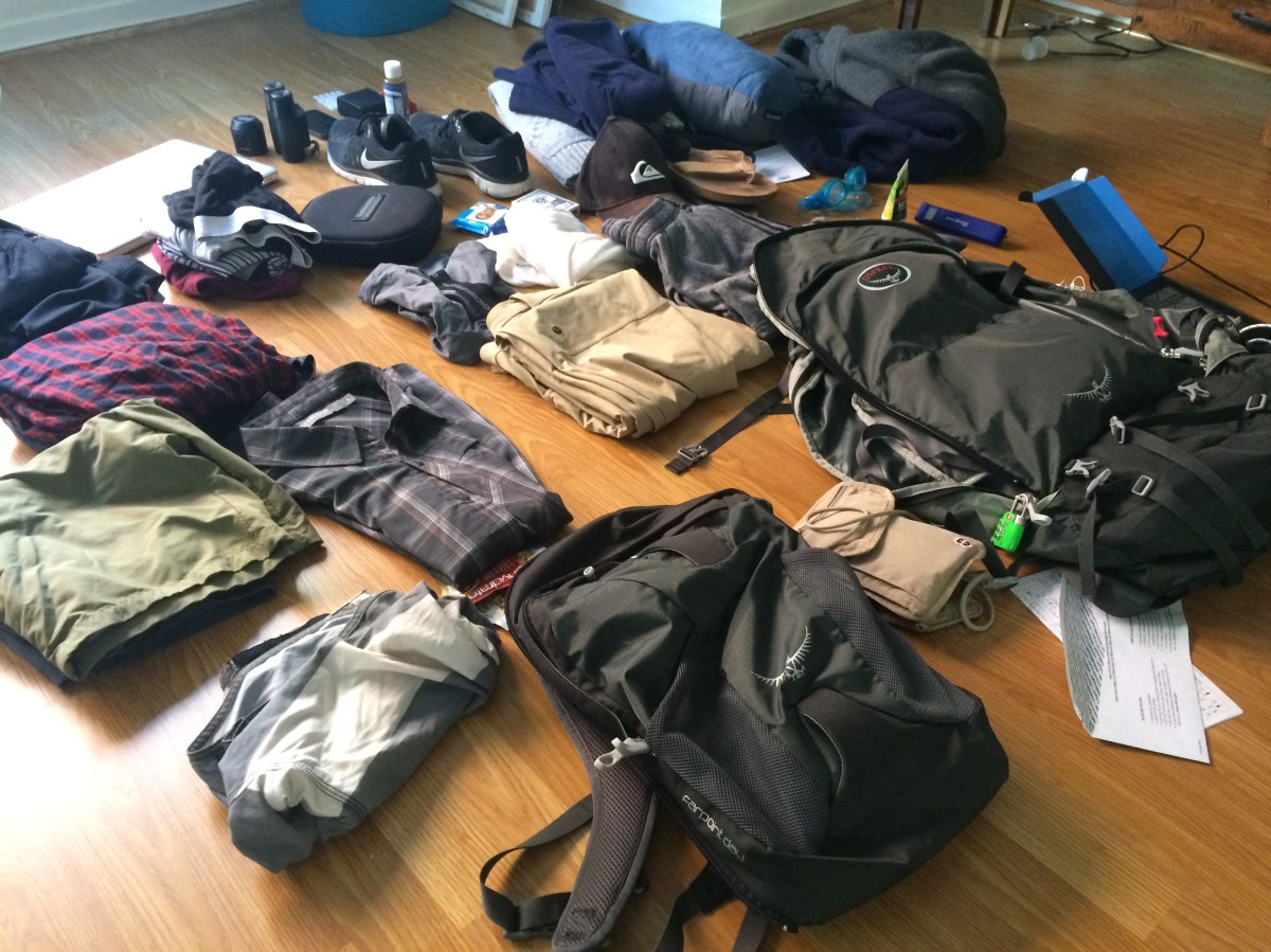 70L Backpack Packing Breakdown. What got in, what got cut and what I ...